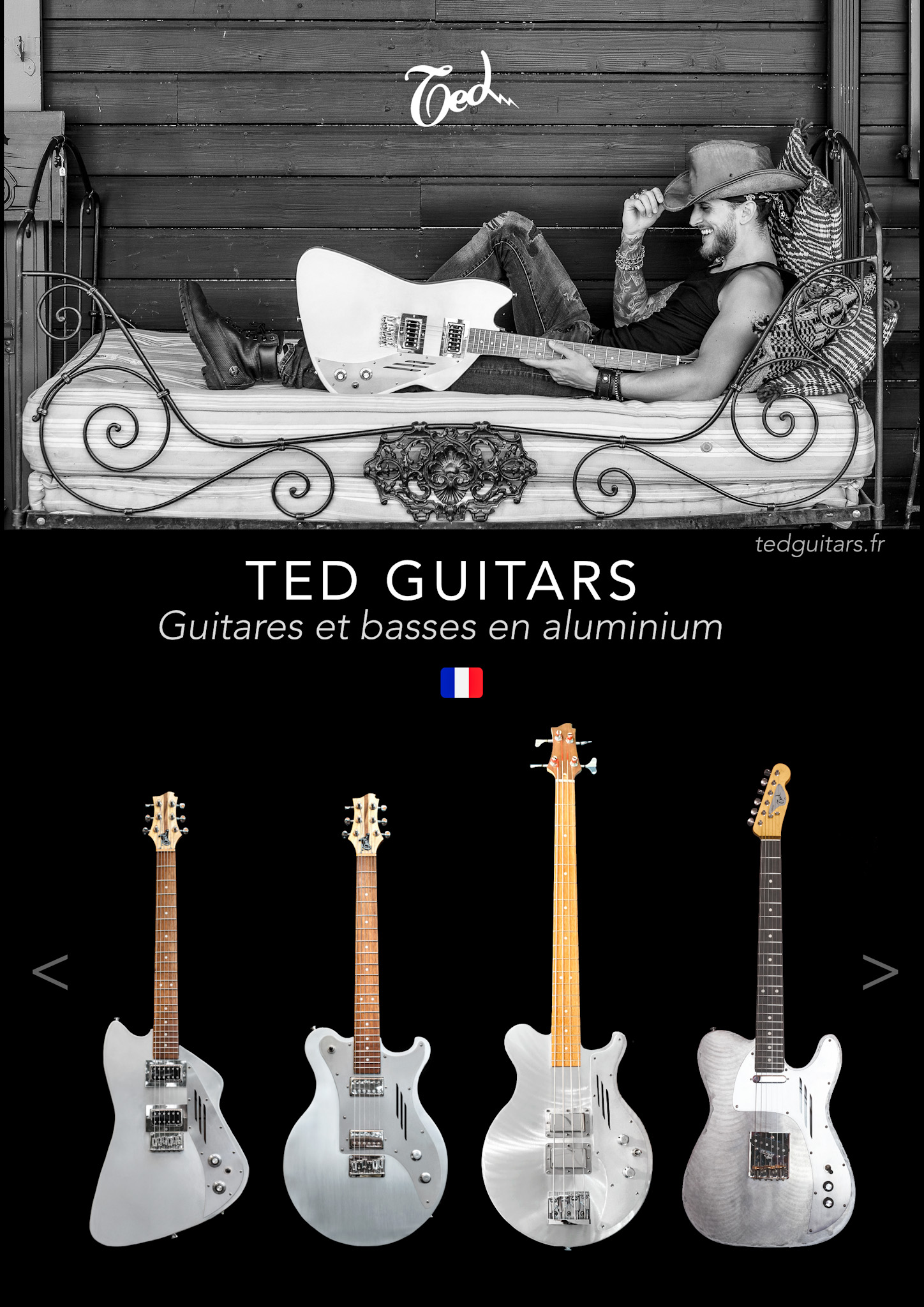 Ted Guitars - Made in Nouvelle-Aquitaine